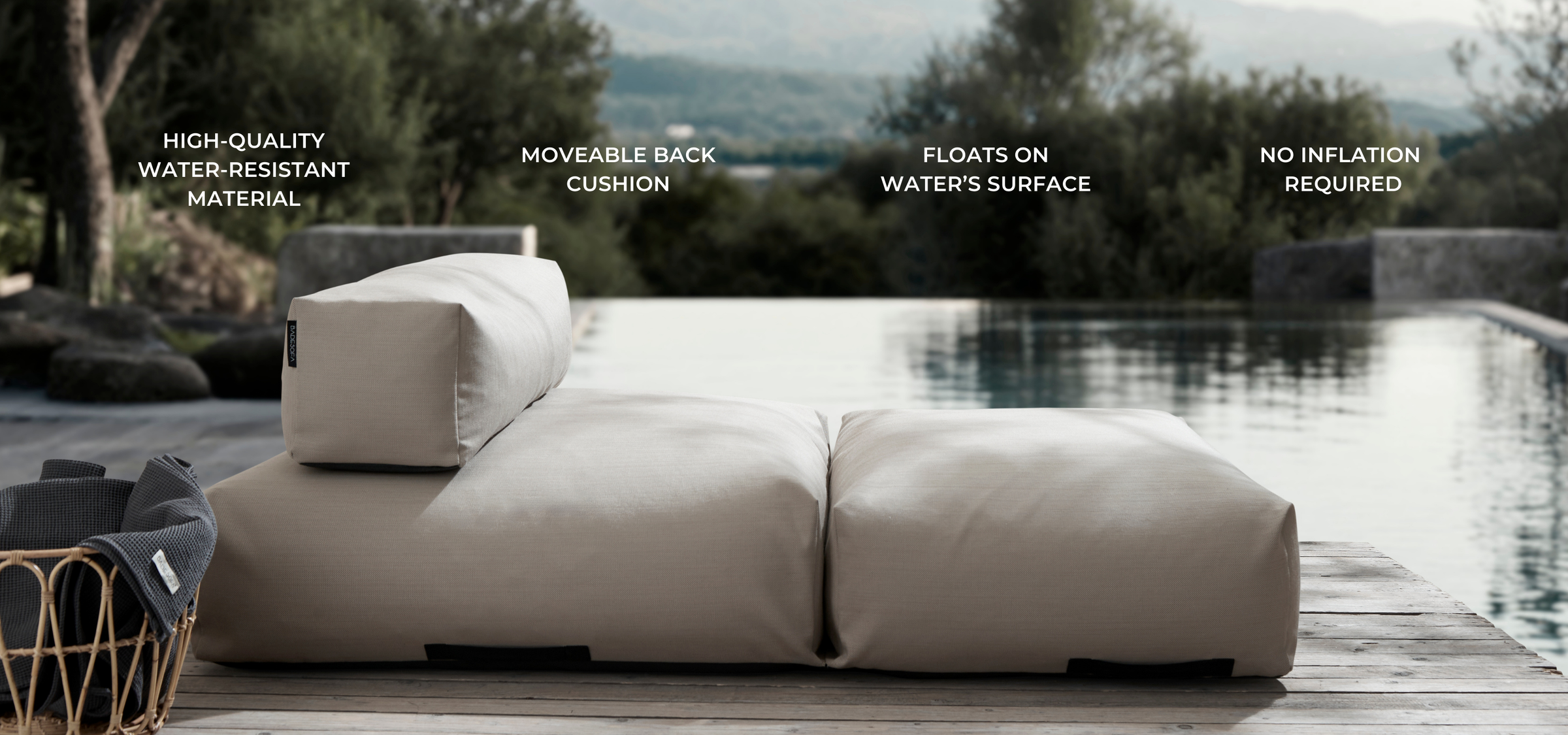 POOLSOFA Double